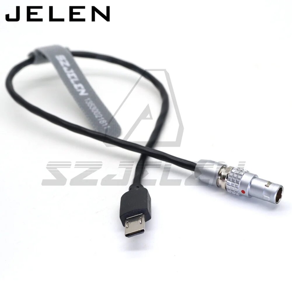 SZJELEN Кабель кода времени micro-USB TO 3.5, DIN1.0/2.3, BNC, 0B 5-контактный 20cm, micro USB TO 0B 5PIN