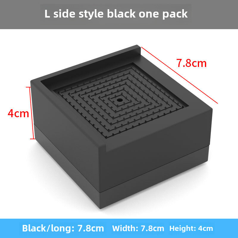 Кровать Amazon Black Furniture, нескользящая накладка из ТПУ, высота 4 см