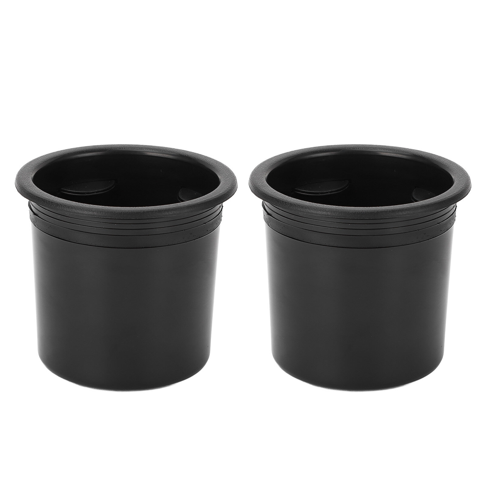 2 Pcs RV Cup Holder Insert Plastic Spilling Proof Replacement Drink Can for Boats Ships Cars Trucks Campers