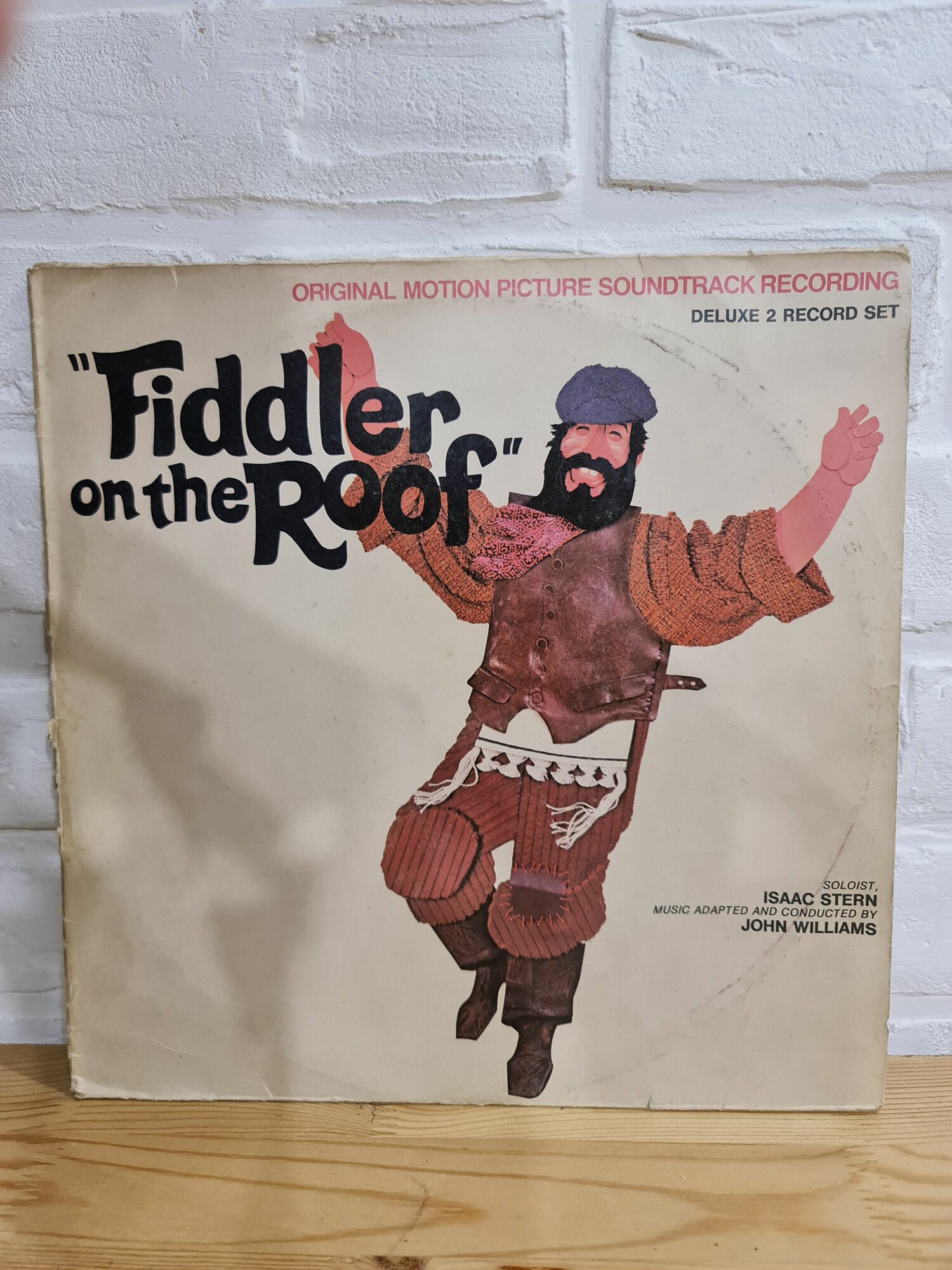 Раритет 2LP 12" Isaac Stern, John Williams - Fiddler on the Roof (Скрипач на крыше), саундтрек к фильму, комплект из 2-х виниловых винтажных пластинок, Liberty Records, 1971 г.