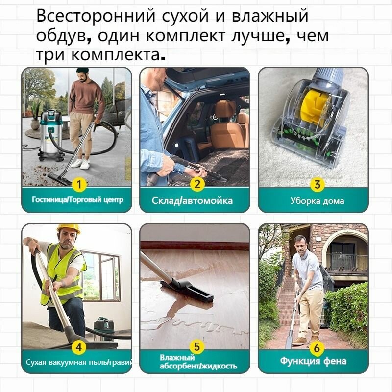 Строительный пылесос — фото 1