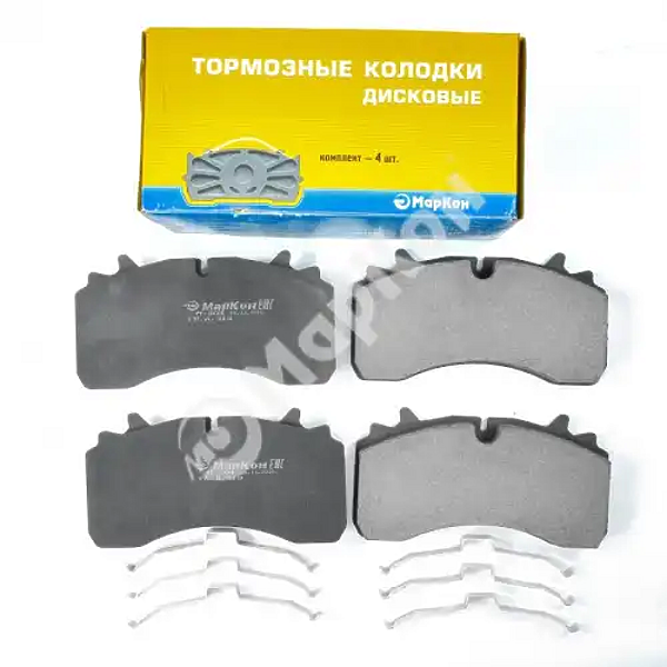 Markon 31951310 колодки тормозные fr с пружинами