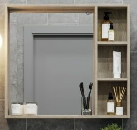 Зеркальный шкаф Onika Тимбер 80 дуб сонома