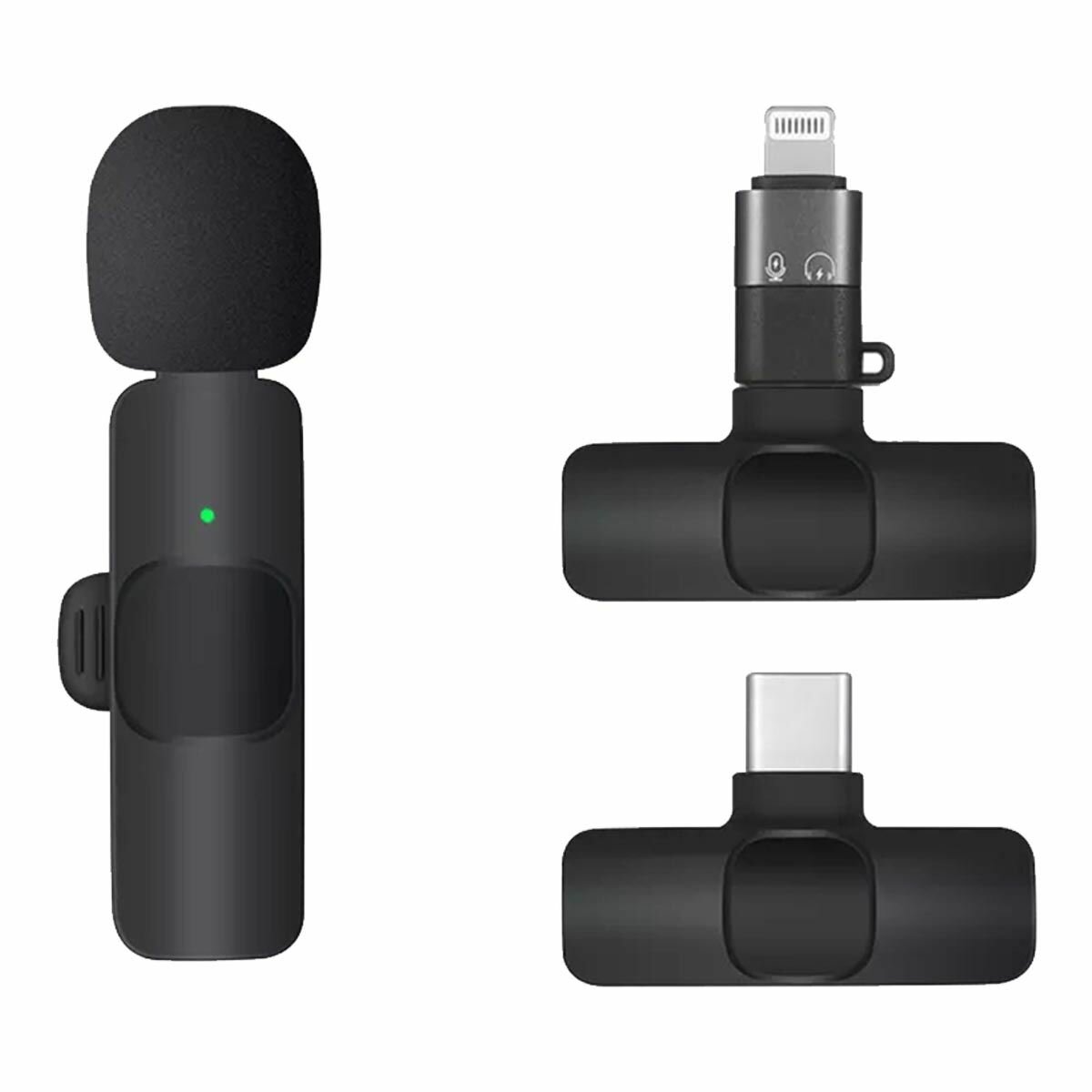 Настоящий беспроводной микрофон с шумоподавлением, дальность действия 20 метров, портативная аудио- и видеозапись для по