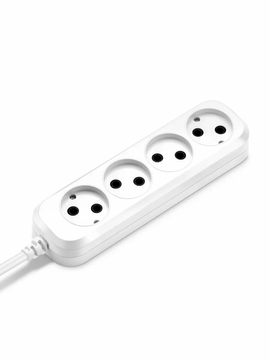 Сетевой удлинитель BU-PSL4.5/W 5м (4 розетки) белый