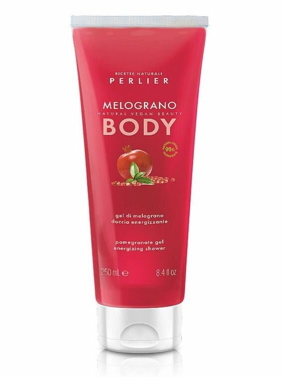 PERLIER Гель для душа с гранатом Pomegranate Gel Energizing Shower, 250 мл