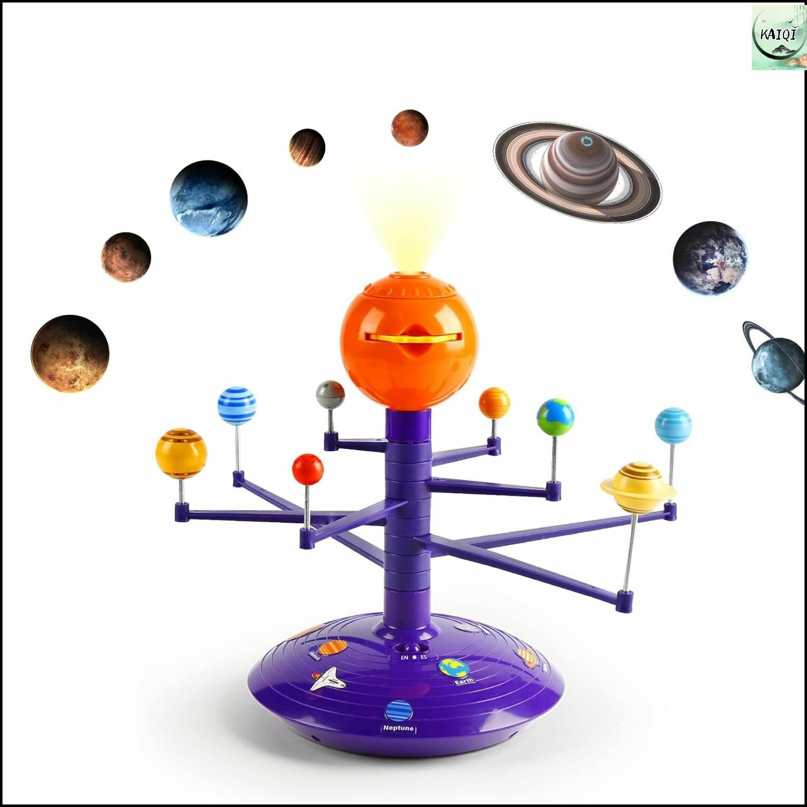 Моторизованная модель солнечной системы Learning Resources "Солнечная система 2-в-1" с подсветкой