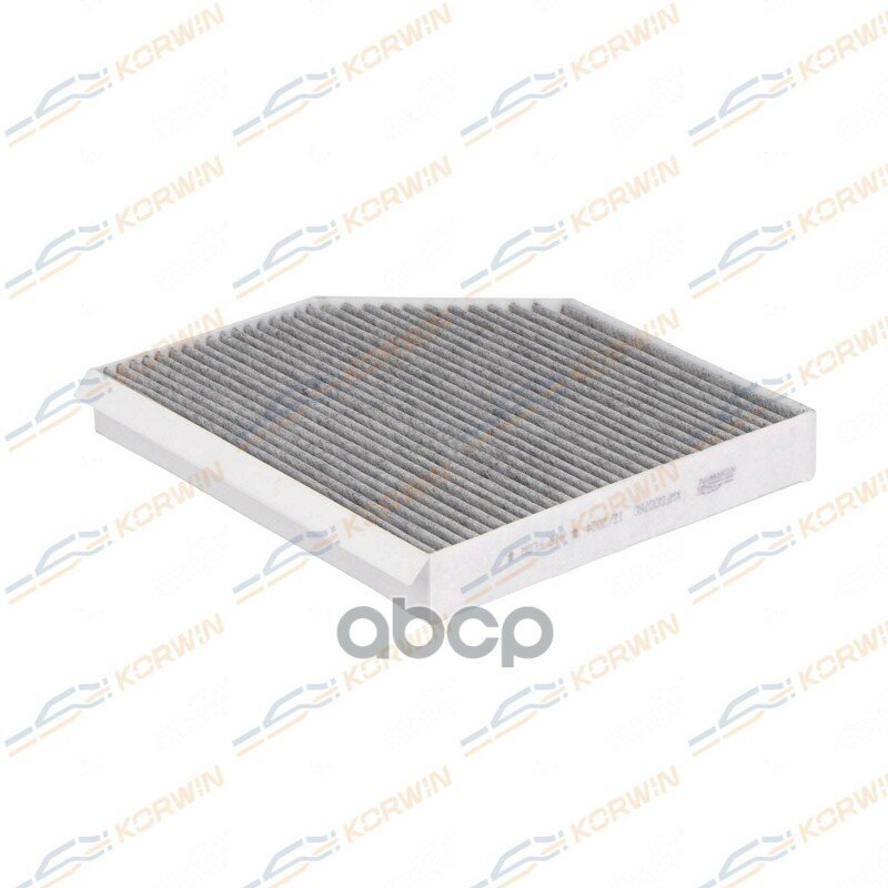 Фильтр салонный угольный Audi A4 (B8) 07-/A5 (8T) 07-/Q5 (8R) 08- KORWIN арт. KWFD0076C