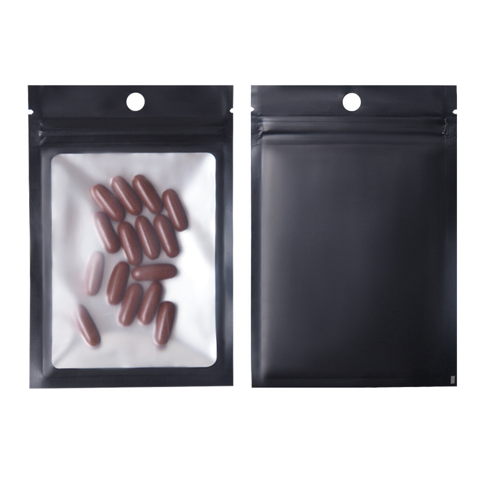 100 шт. Печатные пакеты с переподготовкой для упаковки.