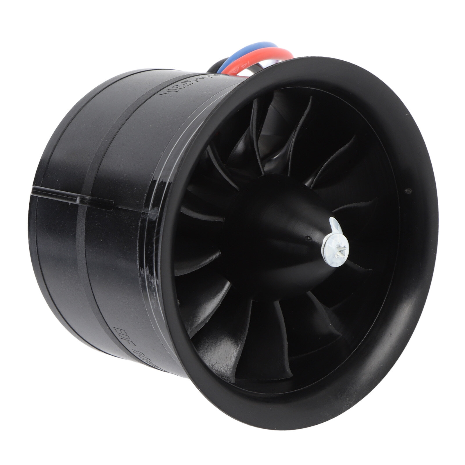 EDF 80 мм 12 лопастей электрический канальный вентилятор 3000 Вт 6S 2000 кВ 3,43 кг тяга эффективная высокая прочность для радиоуправляемого реактивного самолета