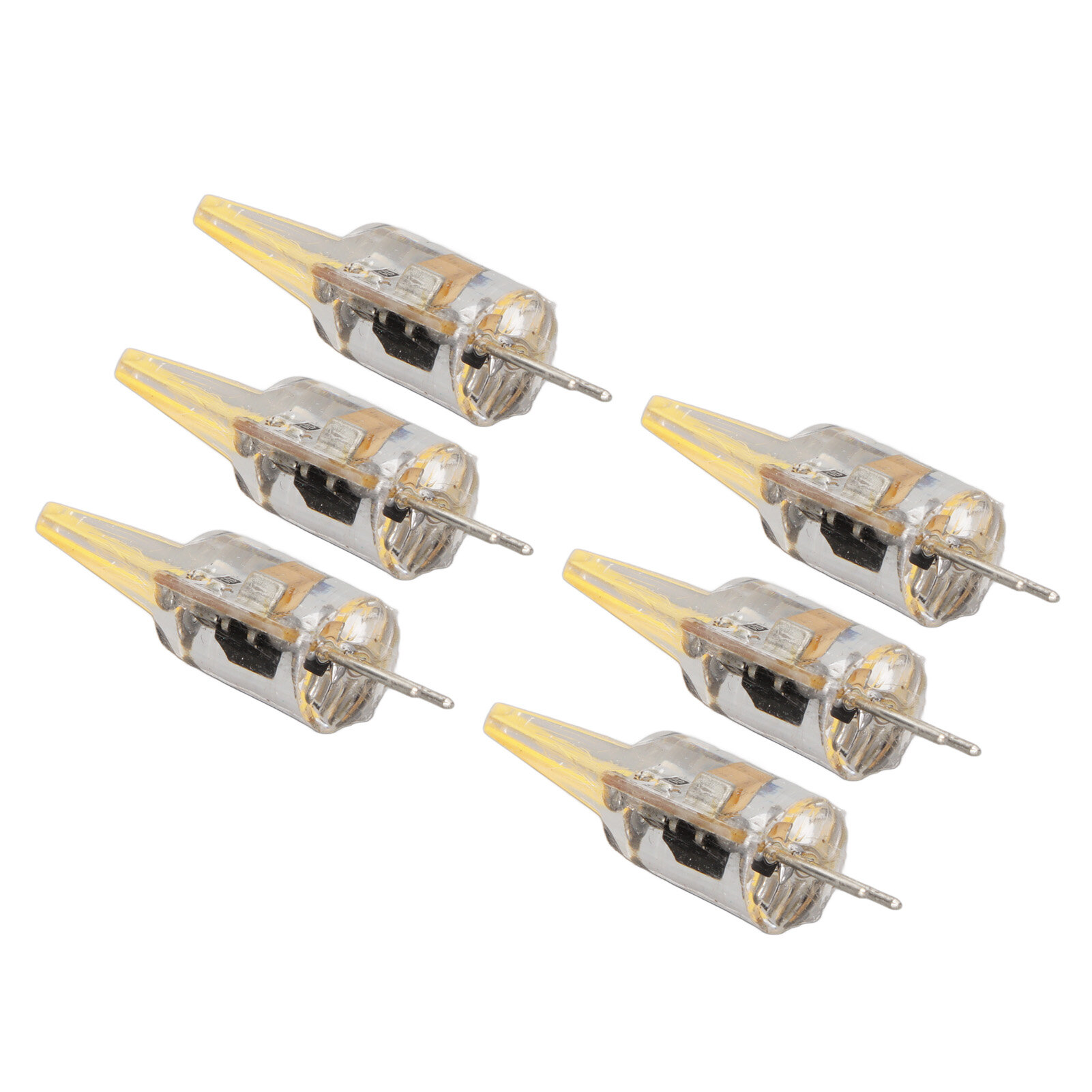 6 шт лампочки LED COB G4 6W 500LM силиконовая энергосберегающая для потолочных ламп, настенных ламп, настольных ламп 220V