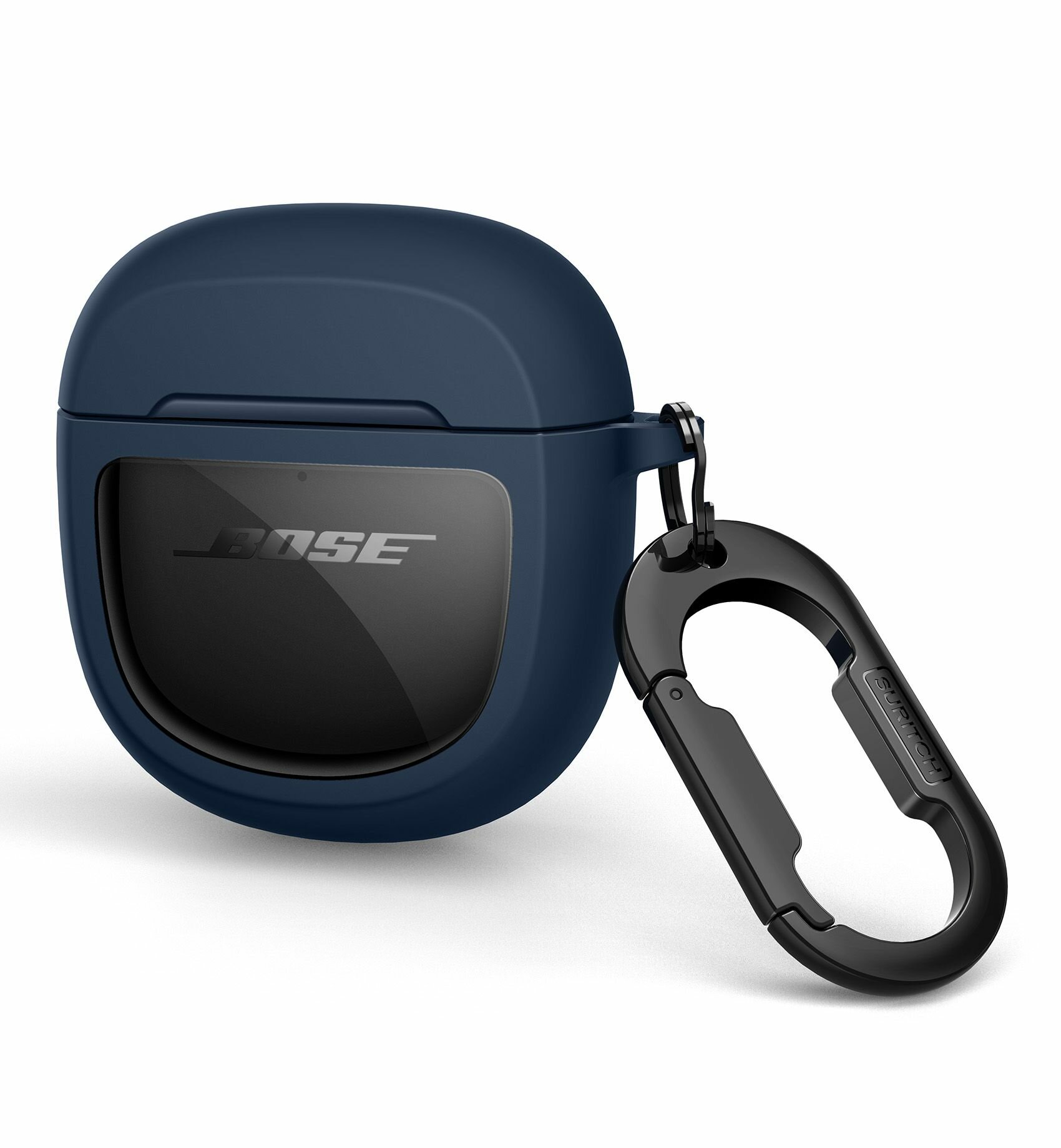 Чехол с карабином для Bose QuietComfort Earbuds II 2022 и Bose QuietComfort Ultra 2023