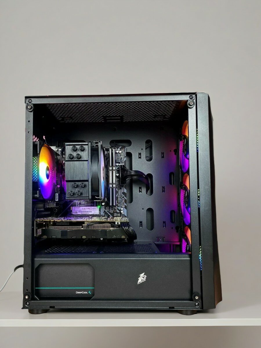 Мощный игровой компьютер ( Intel Graphics / Intel Core i5-12400F / 16 ГБ ОЗУ / 512 ГБ SSD M2 ) — фото 1