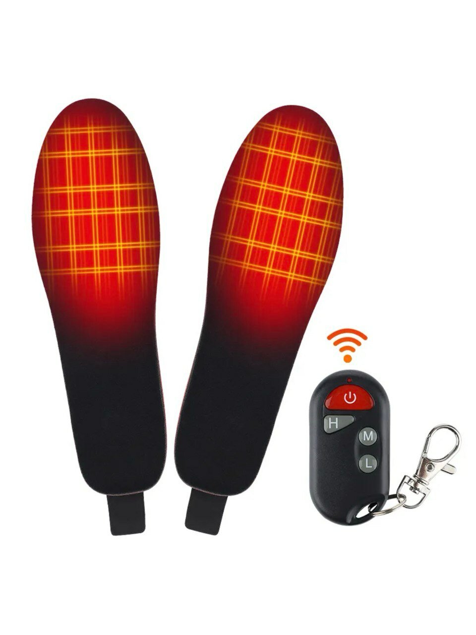 Стельки с подогревом многоразовые на аккумуляторе usb 41-45