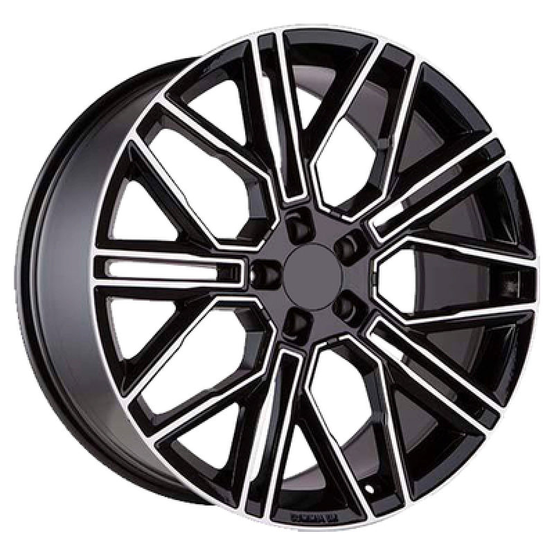 Диск колесный Khomen Wheels KHW2101 (Rang Rover) 9,5x21 5x120 Dia72.6 ET49 цвет Black-FP