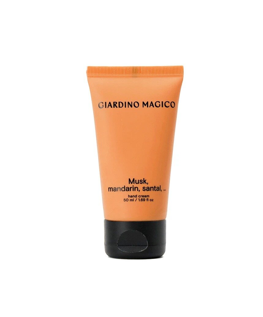 Питательный крем для рук GIARDINO MAGICO Musk, mandarin, santal. 50ml