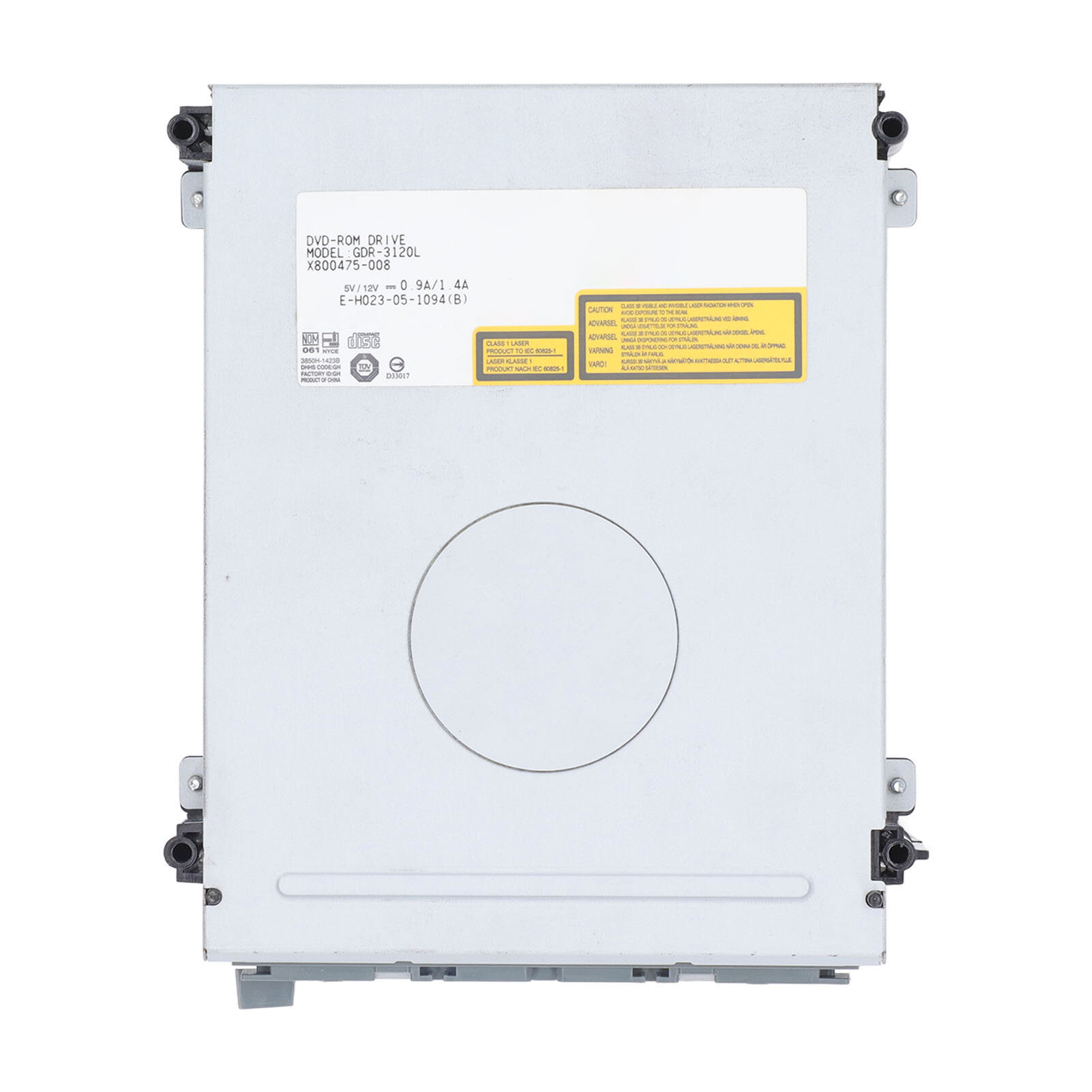 Game Console Disk Drive External CD DVD ROM Driver Metal Optical Disc for Xbox 360