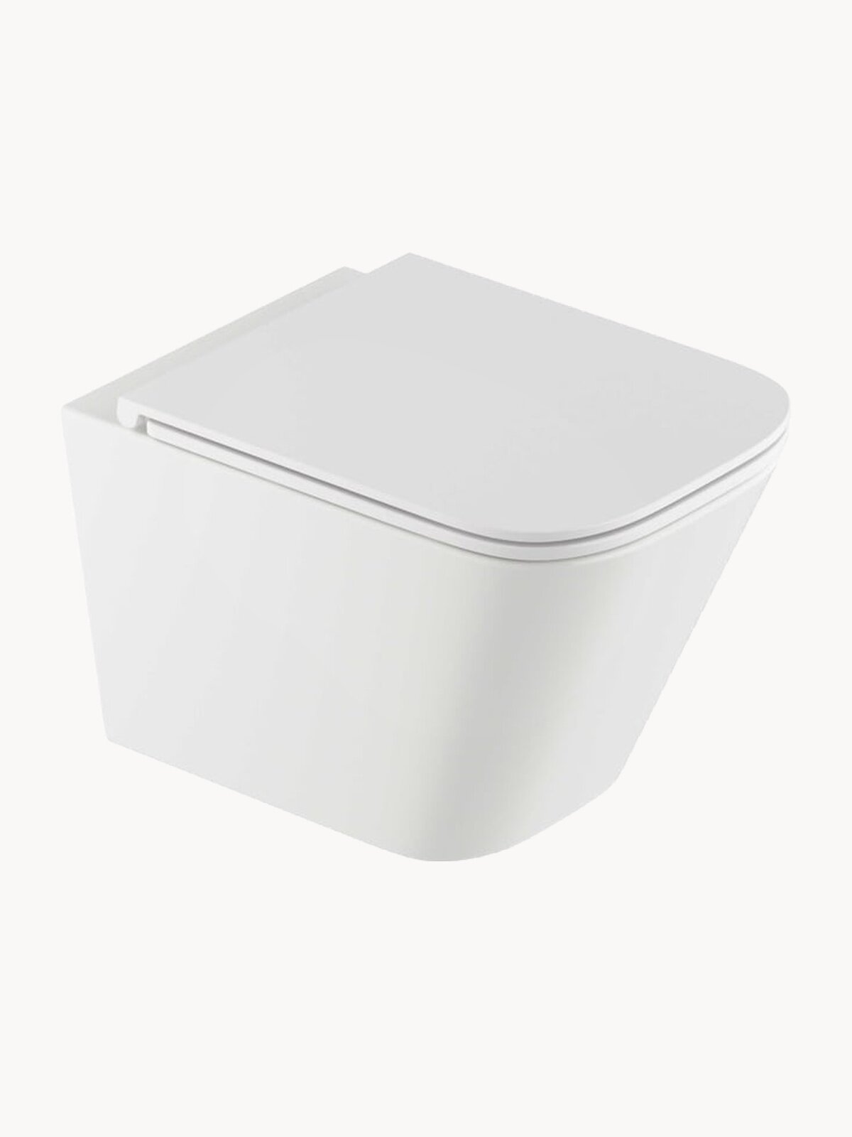 Унитаз подвесной Pragma Ryld, белый глянцевый, безободковый, RLD1. GWWR.021