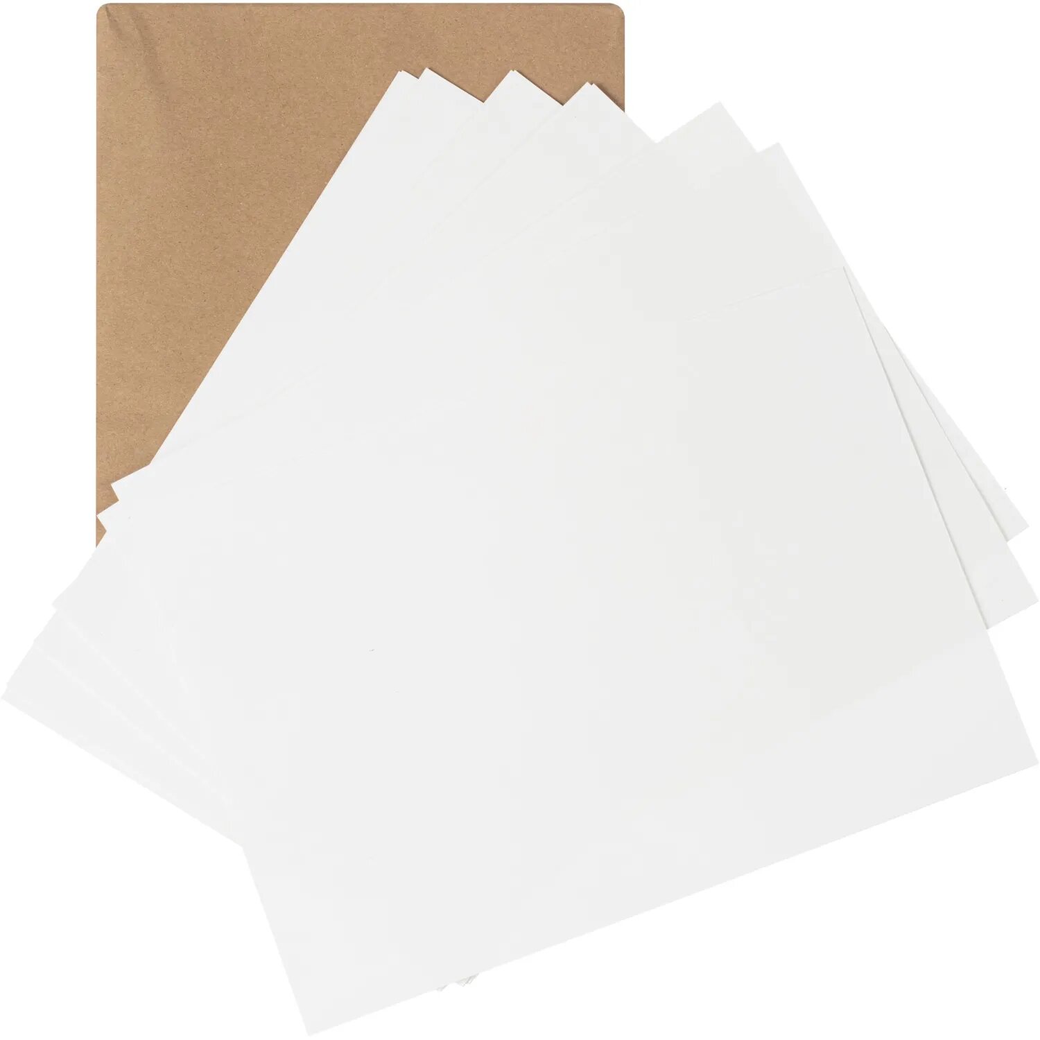 Бумага для акварели в листах №1 School А4.100л,180гр, уп. крафт