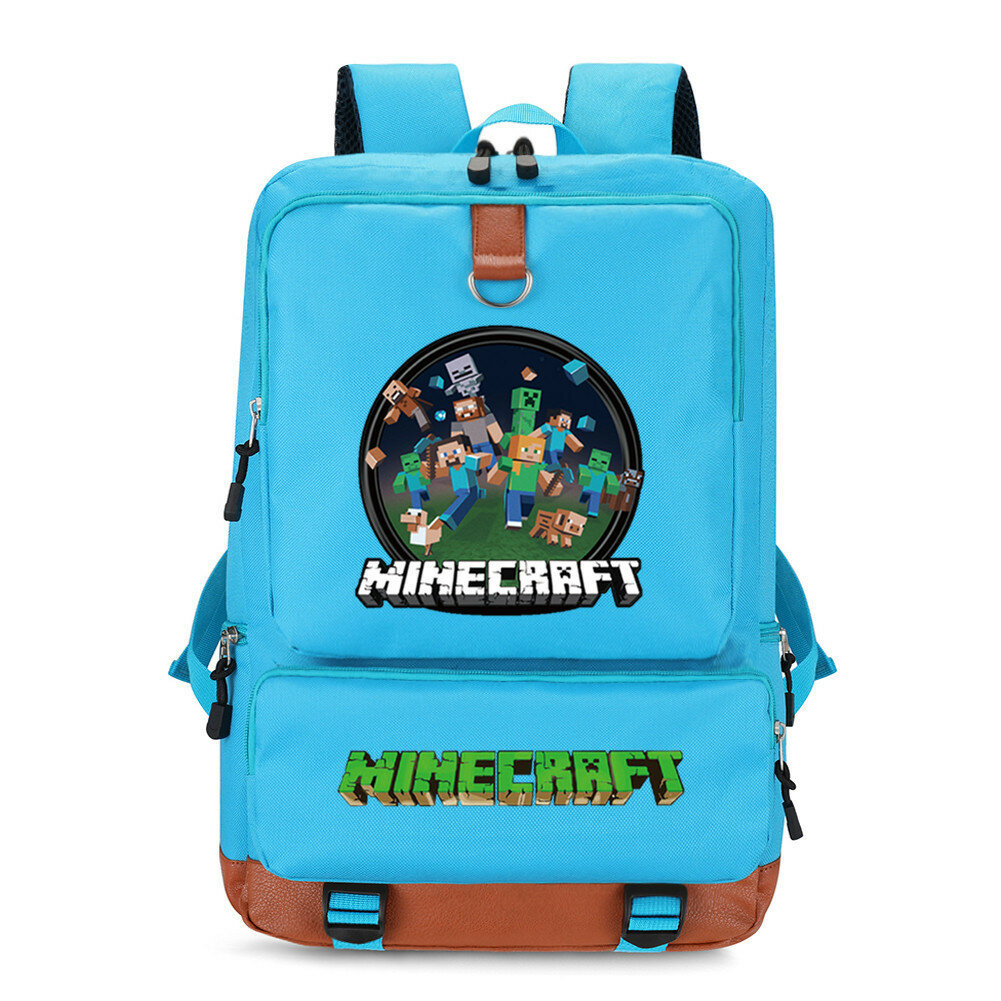 Популярные трансграничные новые продукты. Периферийные рюкзаки Minecraft, студенческие сумки, мужские и женские дорожные сумки для улицы, сумки для компьютера.