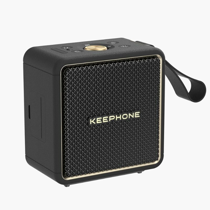 Колонка беспроводная KEEPHONE MUSICPOD MINI 20W, Bluetooth подключение, Черный