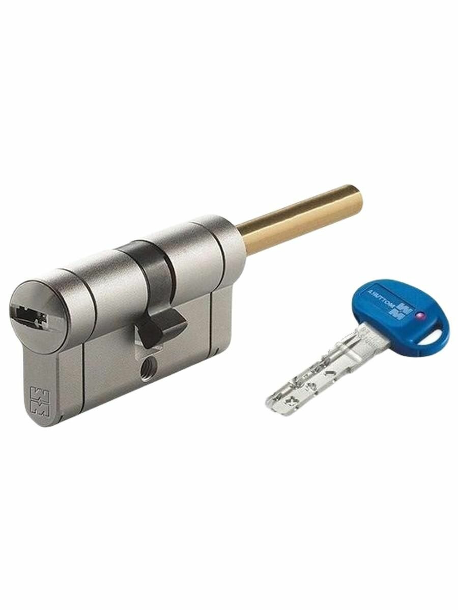 Цилиндровый механизм MOTTURA CHAMPIONS PRO (CP4P4131) 72 мм. (41+31) ключ/шток, 5 ключей (личинка замка, сердцевина, секретка, врезной, цилиндр)