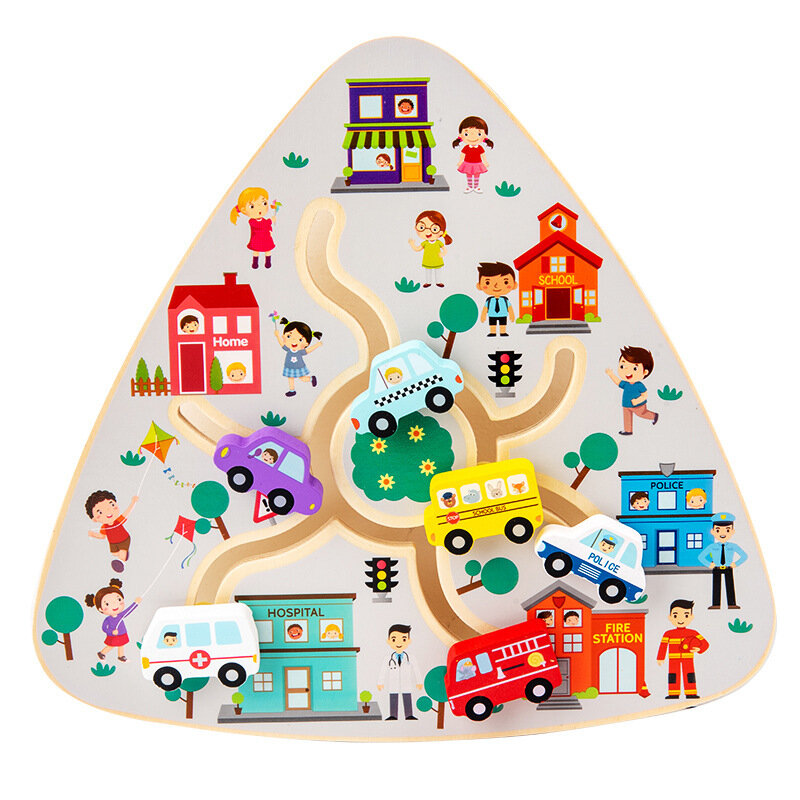 Трансграничные магнитные дорожки лабиринт ходьбе по бисерной лабиринту Лабиринт движения