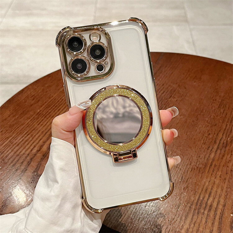 Чехол-кольцо Neutral, для iPhone, защита от падения, золотой