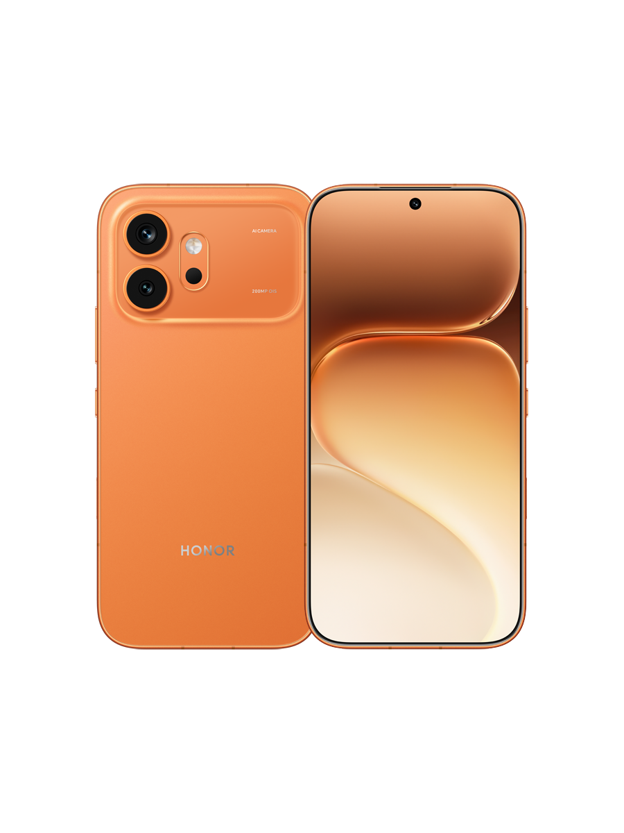Смартфон HONOR "600", 6,5", 8ГБ, 256ГБ, процессор Qualcomm Snapdragon 7 Gen 4, NFC, USB-C, оранжевый