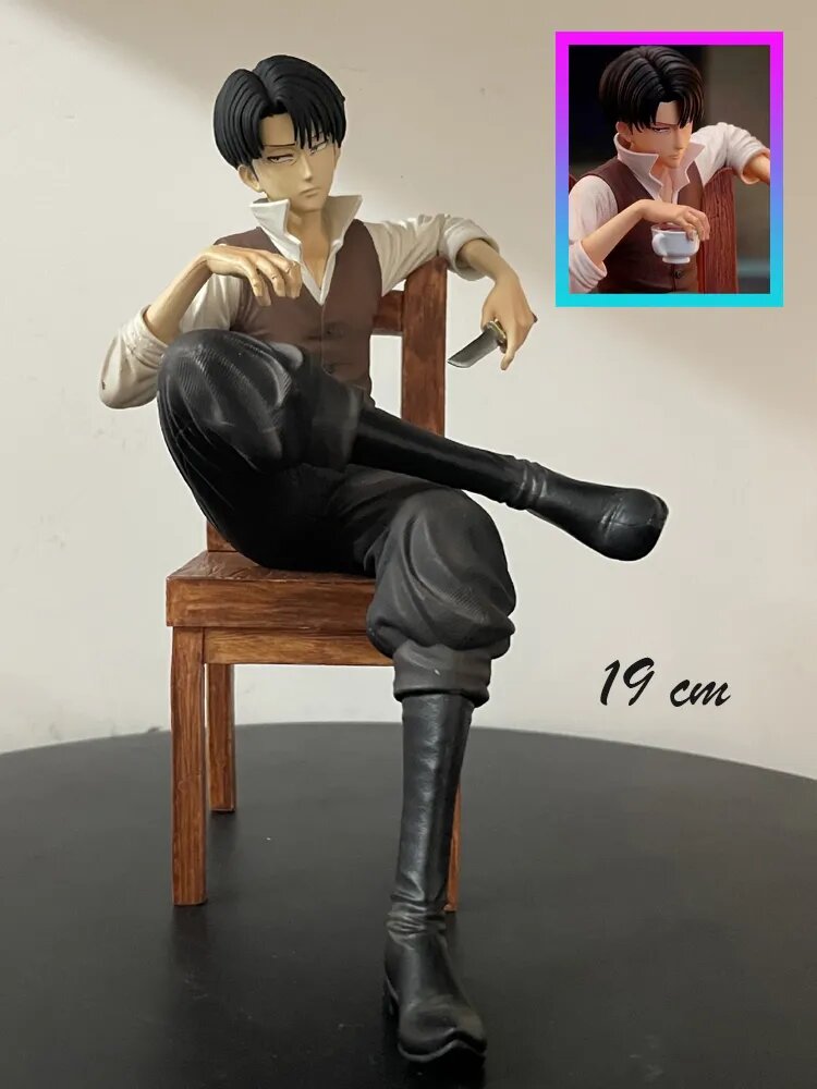 HAYCOX Аниме фигурка Attack on Titan Levi Ackerman 19 cm