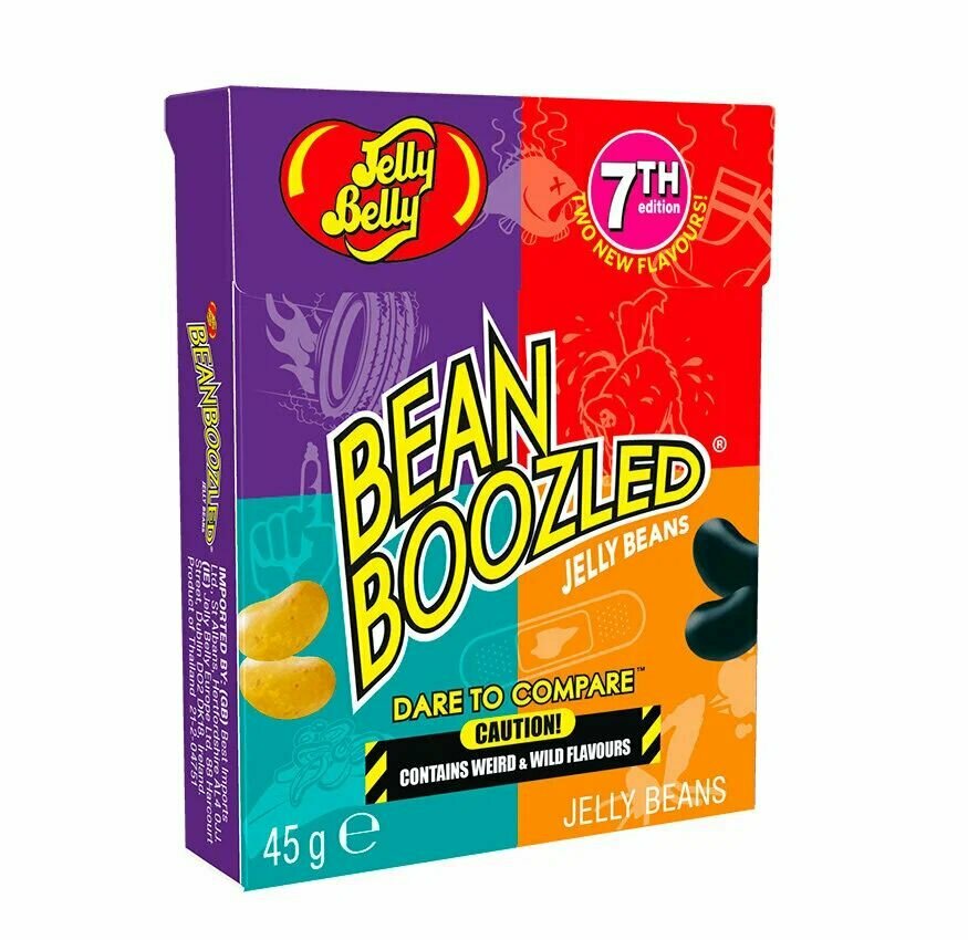 Jelly Belly Bean Boozled 7я серия драже жевательное, 45 г