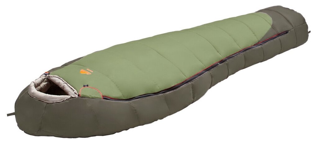 Мешок спальный Alexika ICELAND оливковый, правый, 9228.01071