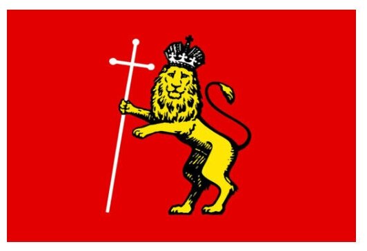 Флаг города Владимир 90х135 см