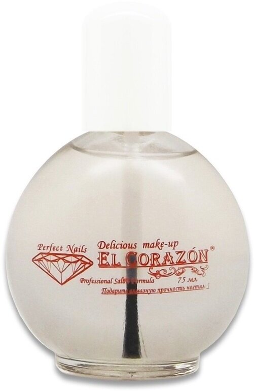 TOP COAT супер блеск топ закрепитель эффект гелевых ногтей EL CORAZON №434 (75 мл)