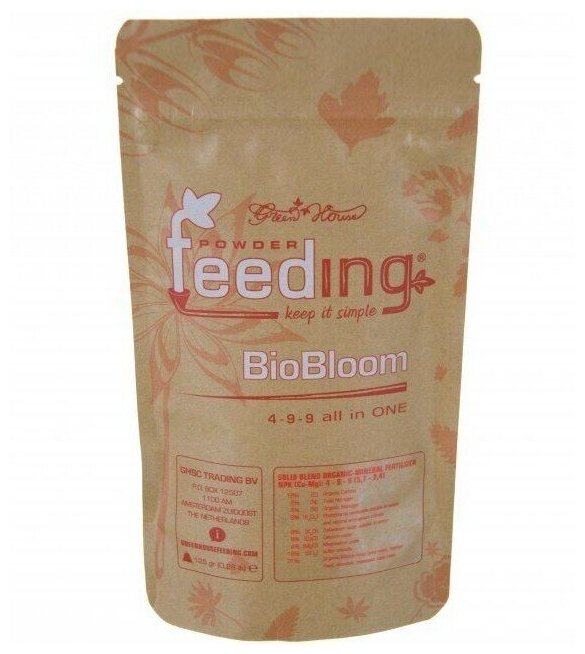 Удобрение Green House Powder Feeding BioBloom 125 гр.