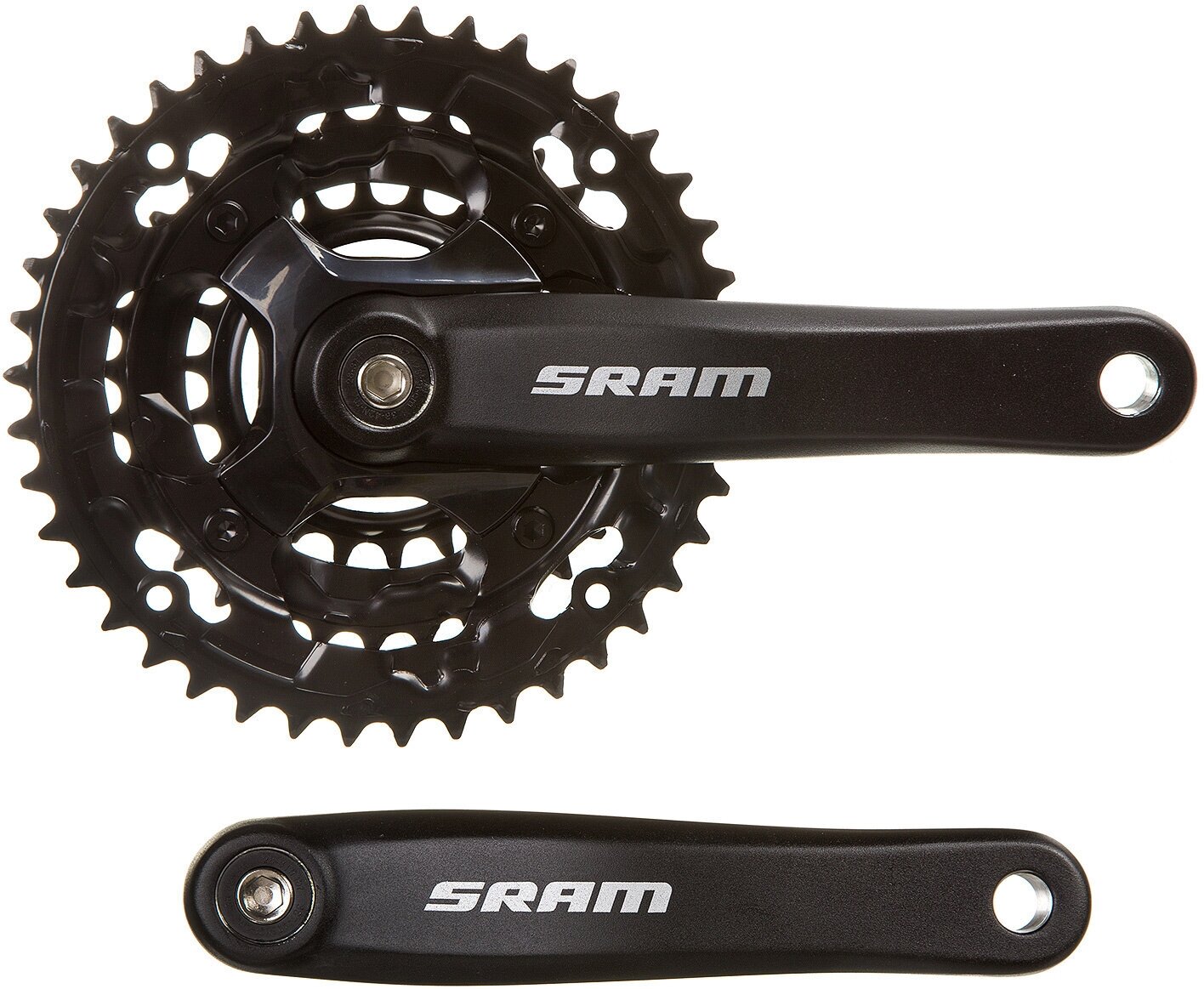 Система шатунов SRAM FC-S200, алюминий, 170мм, 3 звезды, 42/32/22 зубца, черная