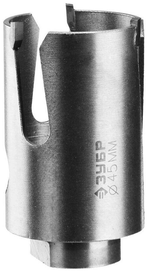 ЗУБР проуниверсал 45мм, коронка с твердосплавными резцами