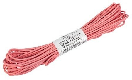 ANTEI ПГBA07510 Провод автомобильный ПГВА 0,75мм кв.(10метр)