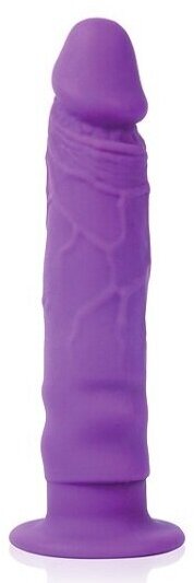 Фаллоимитатор Cosmo длиной 12 см и диаметром 2,5 см из фиолетового силикона