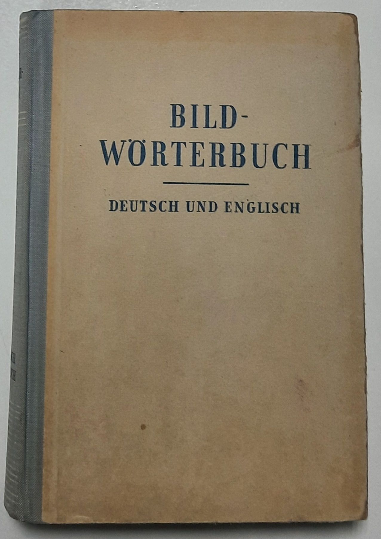 Bildworterbuch. Deutsch und Englisch