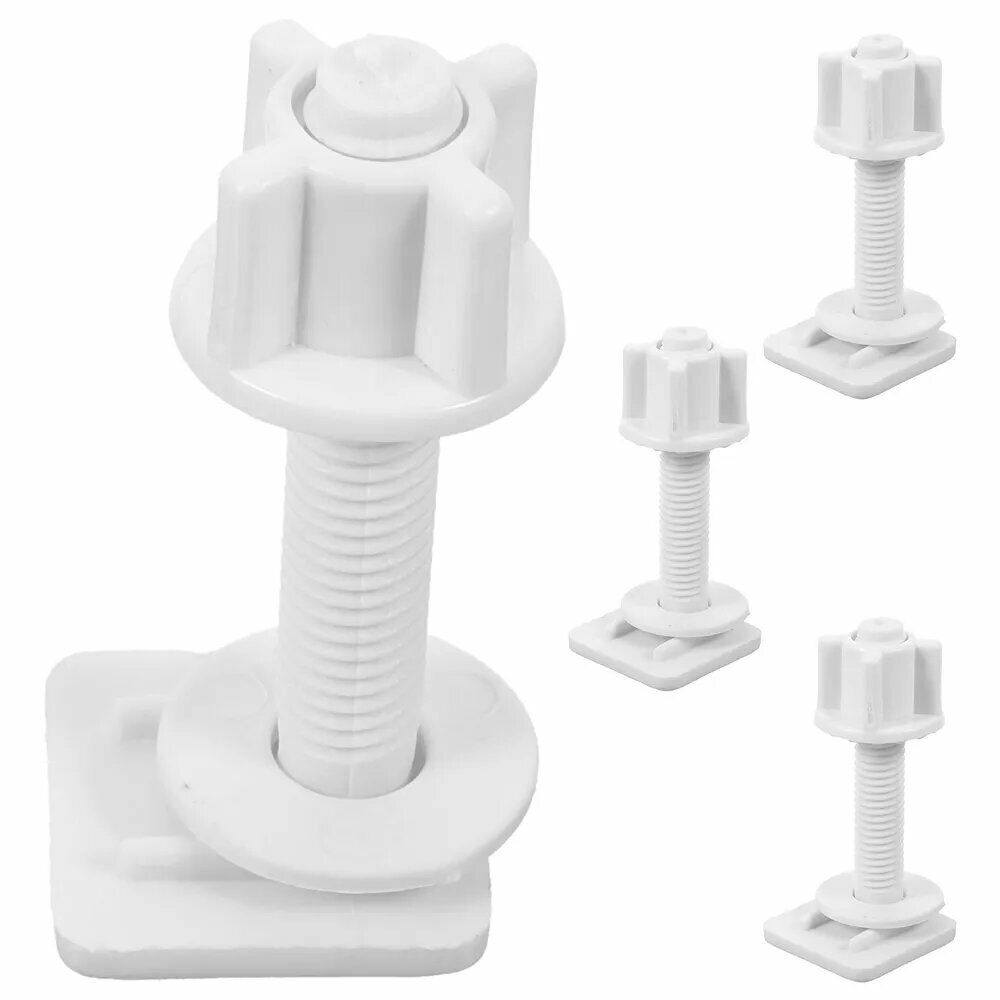 4 Штуки Винты Для Крепления Сиденья Унитаза Болты Фурнитура Для Замены Размер 6.10X2.70X2.70Cm