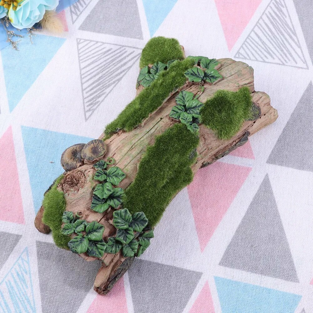 Укрытие Для Черепах, Декоративный Камень, Флокированный Корпус, 1Пакет