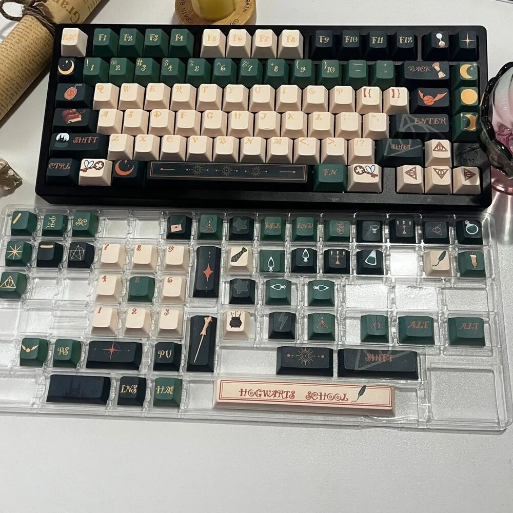 Компьютерная механическая клавиатура keycap Slytherin