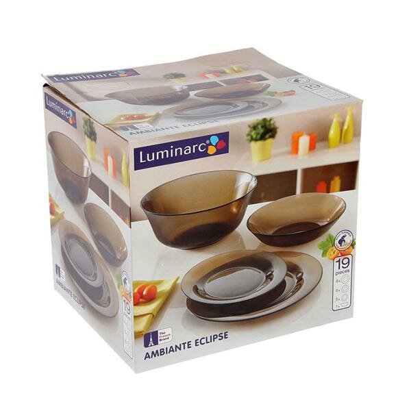Набор СВЧ столовый 19ПР амбьянте эклипс (салатник 24СМ) LUMINARC mat