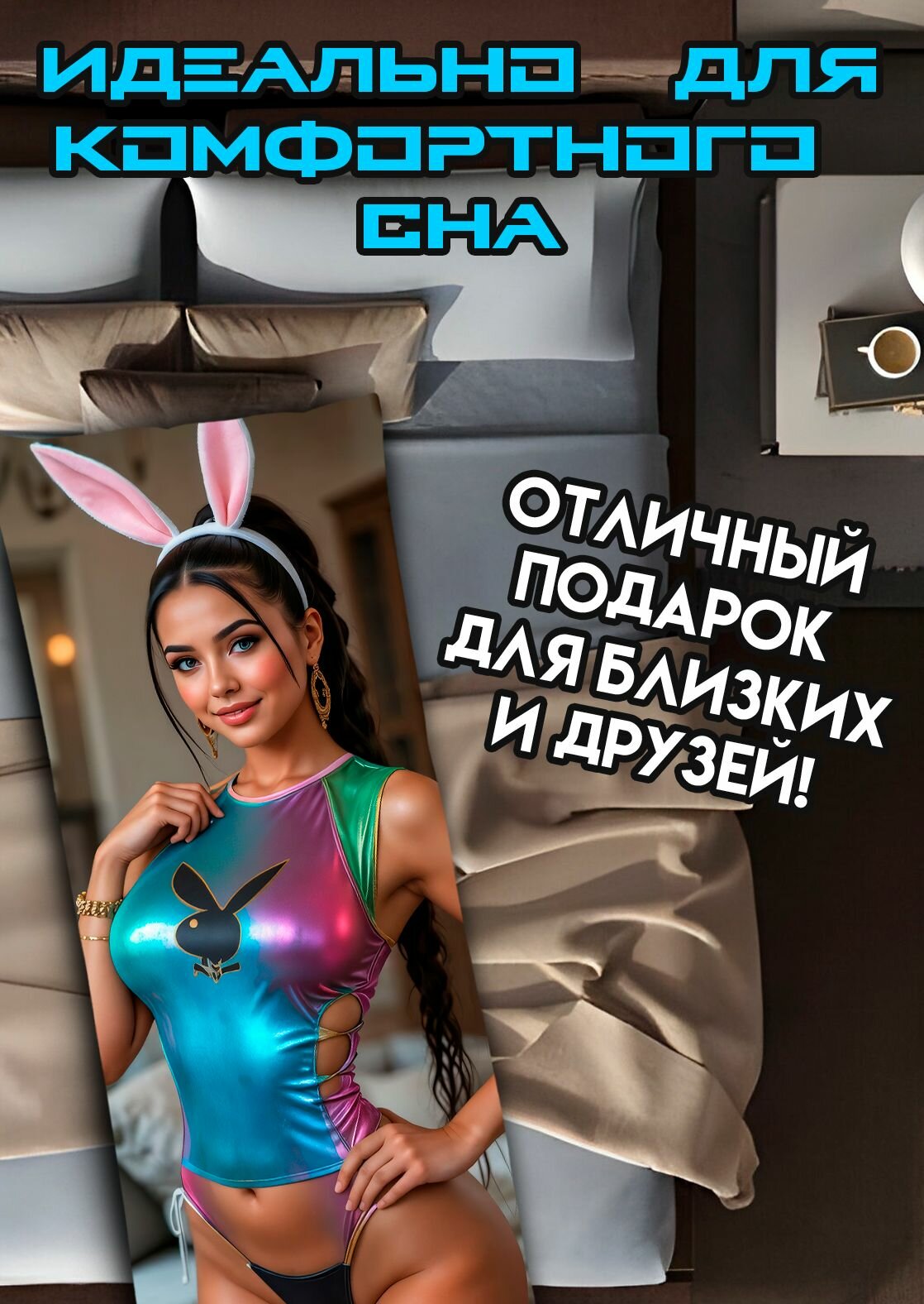 Дакимакура 150х50 подушка аниме — фото 1