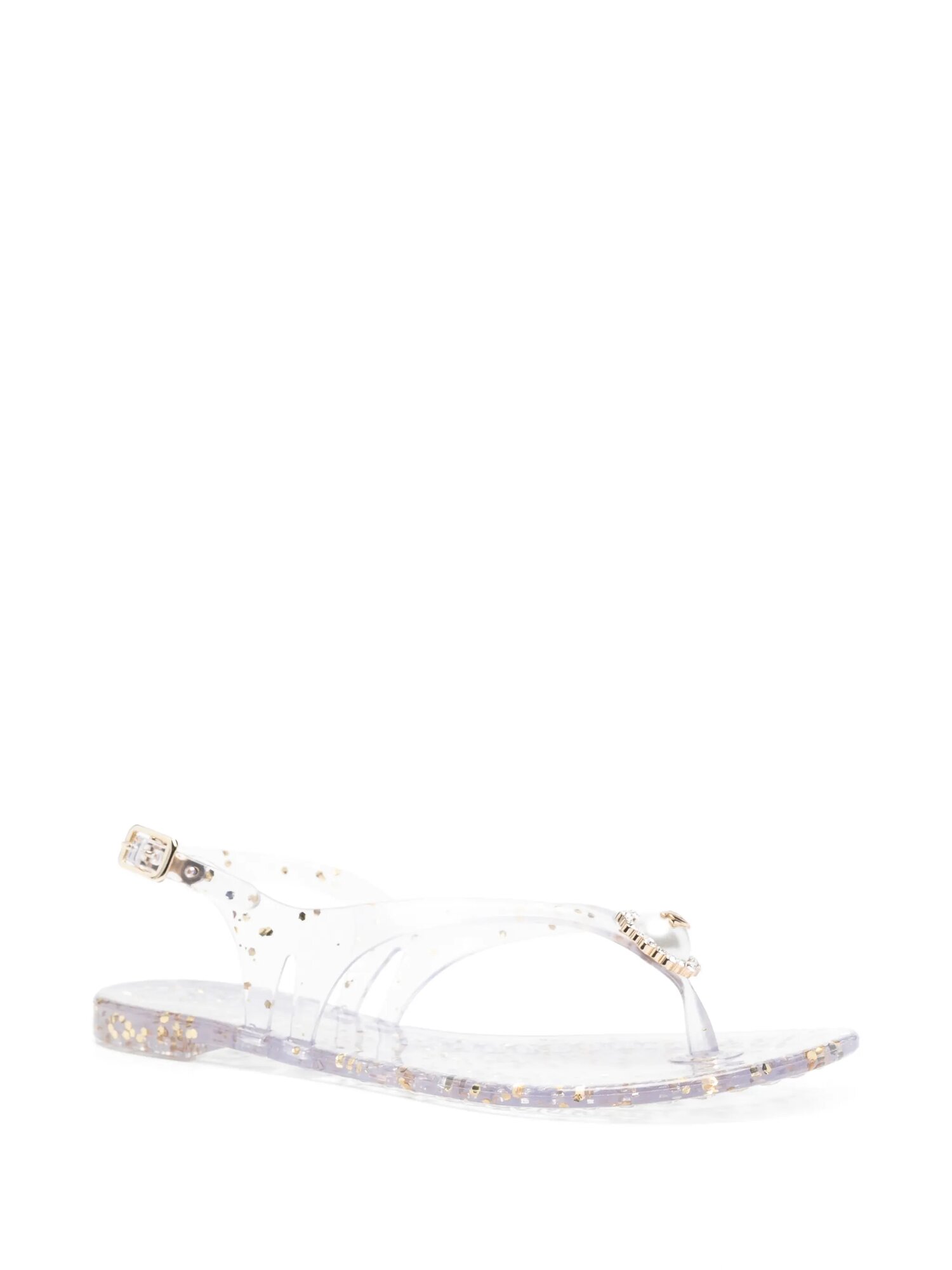 Босоножки Casadei Buckle-fastening sandals, размер 40, white — фото 1
