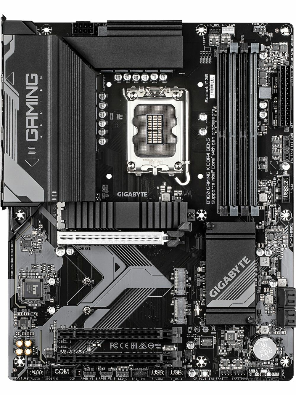Материнская плата GIGABYTE B760 GAMING X D4 GEN5, официальная гарантия