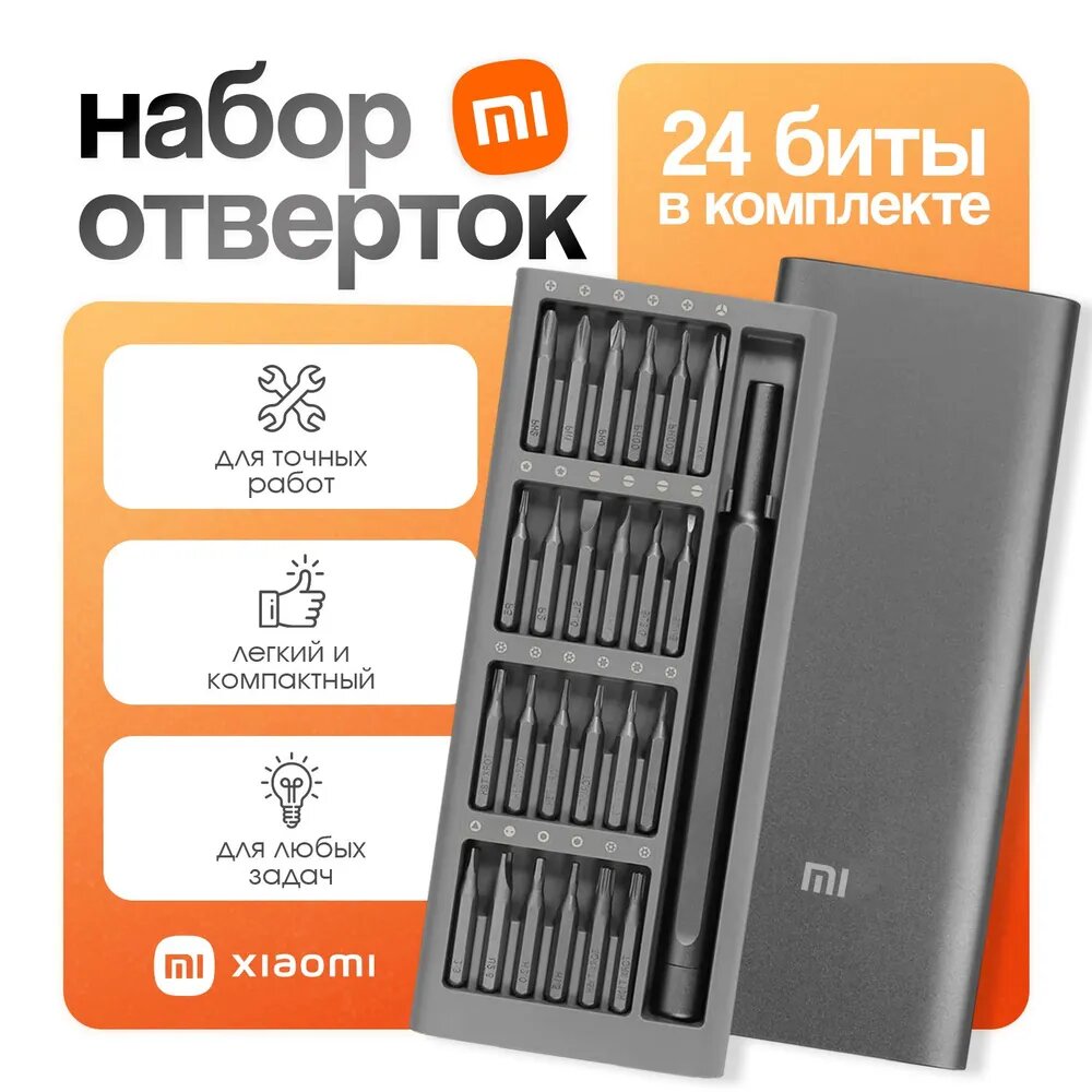 Набор отверток Xiaomi Precision Screwdriver Kit (MJJXLSD002QW) g