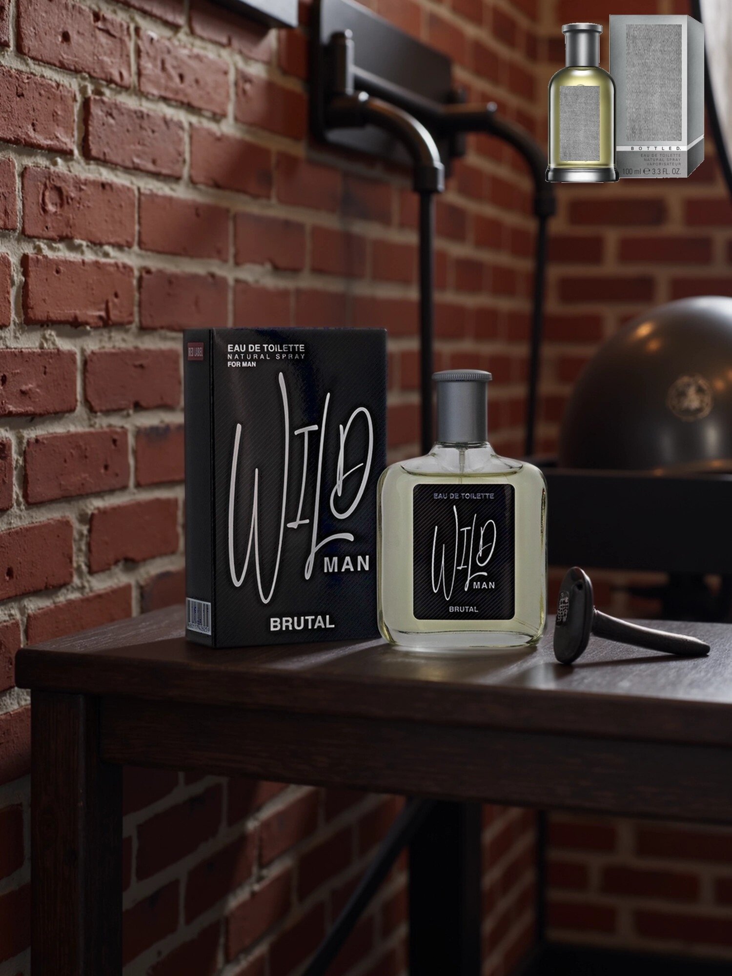 Delta parfum (Red Label). Туалетная вода мужская Wild Man Brutal, 100мл.