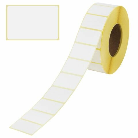 7 шт. Термоэтикетки ТОП, 30х20 мм, 2000 этикеток в ролике, 126100